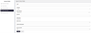 Agent only fields - SupportCandy