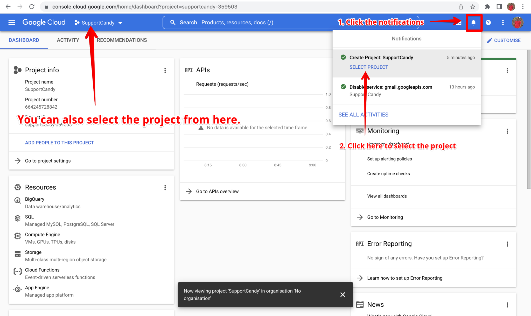 Gmail Settings - SupportCandy