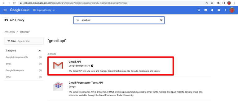 Gmail Settings - SupportCandy