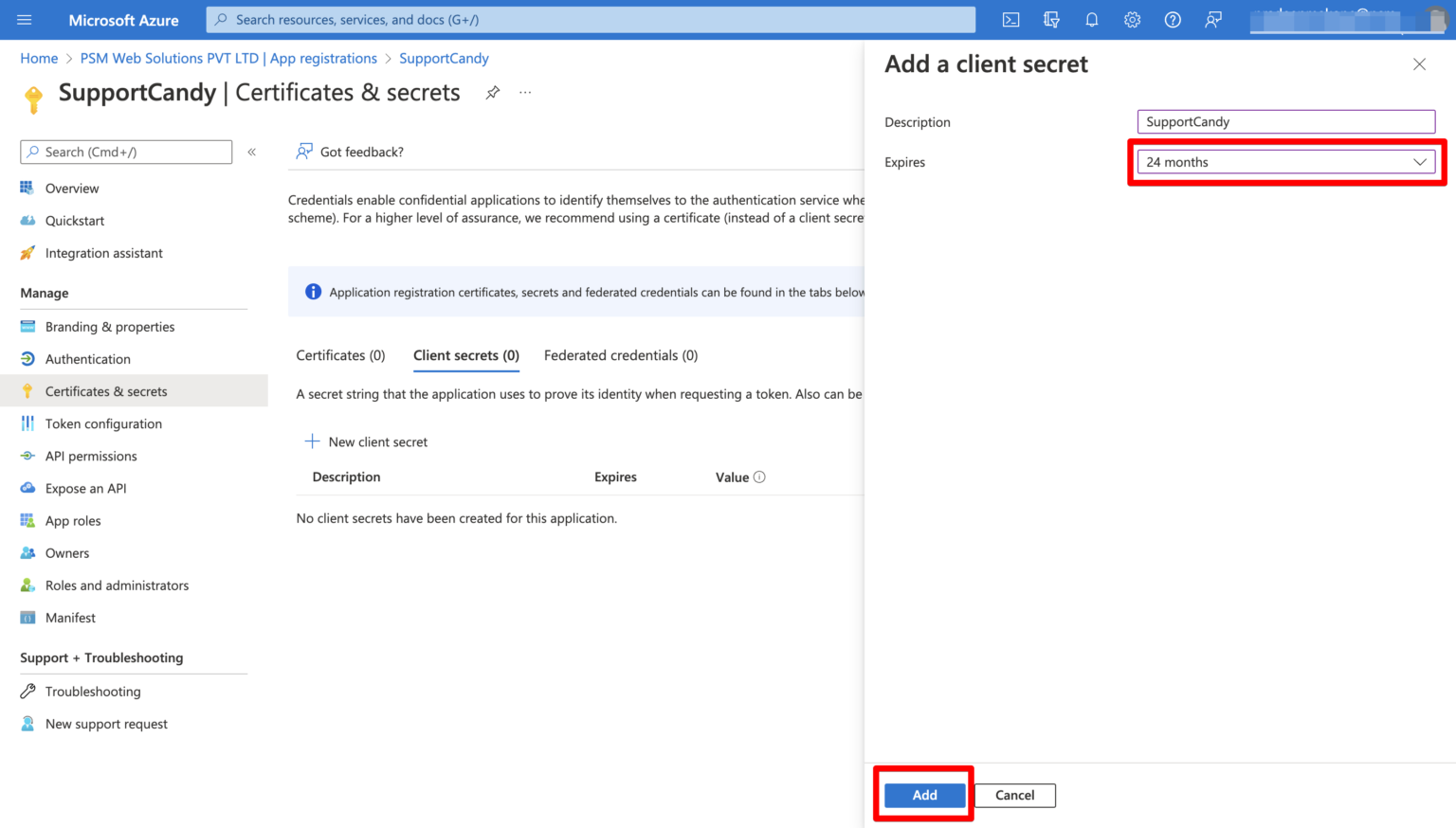 Microsoft Exchange - SupportCandy