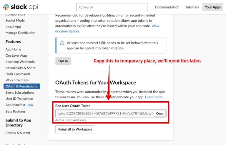 Slack Integration - SupportCandy