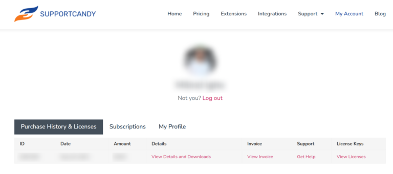 License Activation - SupportCandy