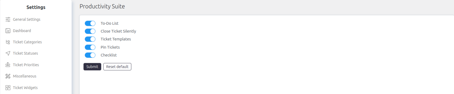 General - SupportCandy